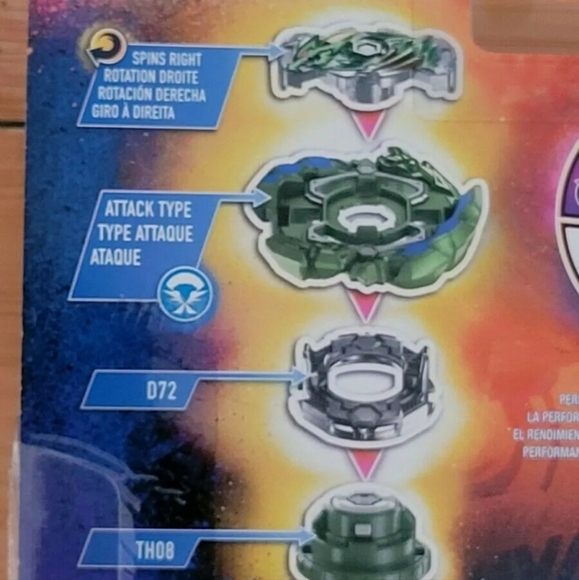 Toys | Beyblade Ace Dragon D5 Burst Rise Hypersphere Starter Pack ...